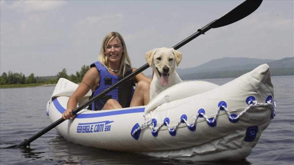Your Dog and Your Inflatable Kayak - Portable Kayaks